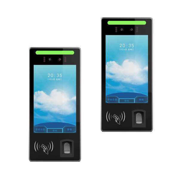 Wall Mounted Face And Fingerprint Biometric Reader 8 Inches For Access ...