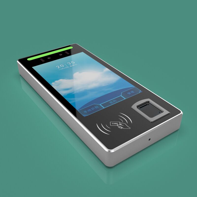 Wall Mounted Face And Fingerprint Biometric Reader 8 Inches For Access ...