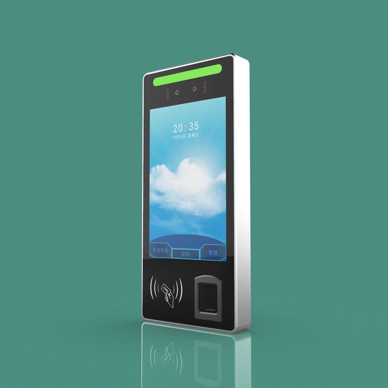 Aluminum all in one Fingerprint Recognition Machine Access Control 8 Inch